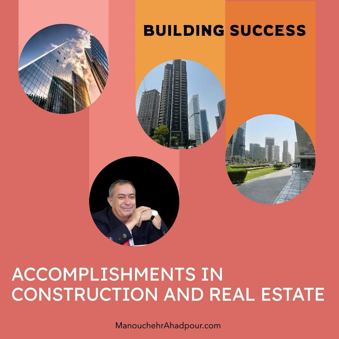 Engineering a Vision: Manuchehr’s Journey in Construction and Real ...