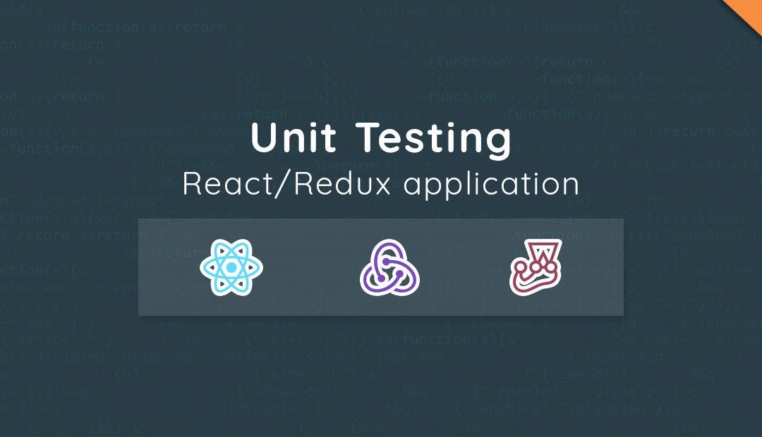 Jest Writing And Testing Redux Actions By Sipan Margaryan Medium Medium
