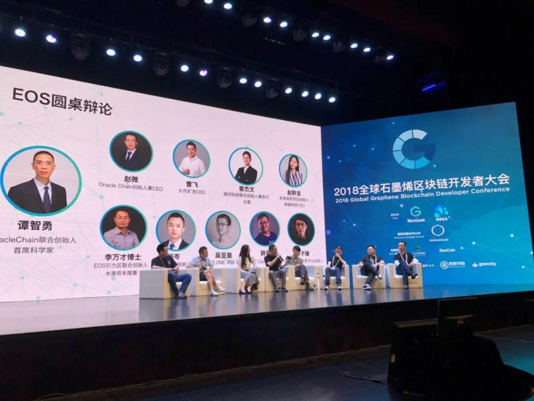 CEO of OralceChain Mr.Harvey gave speech about the EOS BP Candidate ...