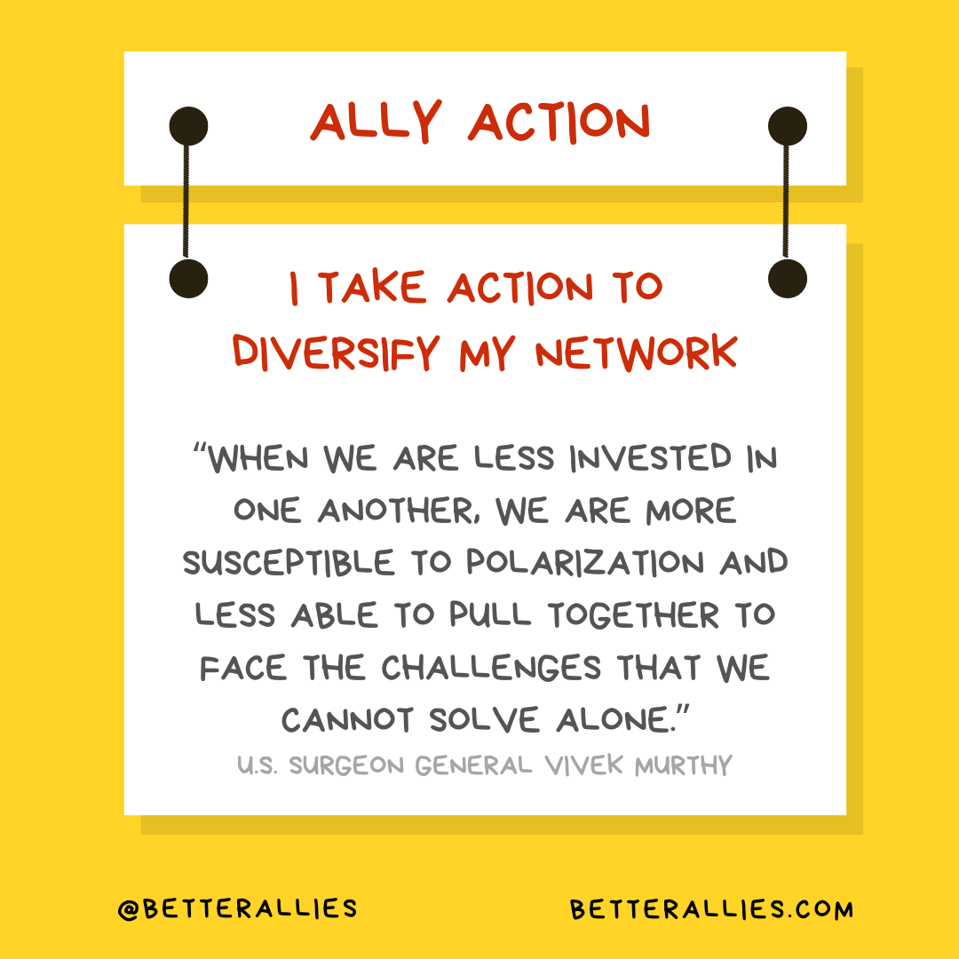 Diversify Your Network And Other Actions For Allies By Better Allies® Code Like A Girl