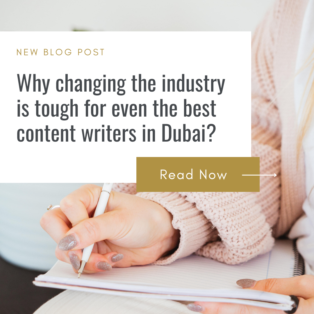 Why changing the industry is tough for even the best content writers in ...