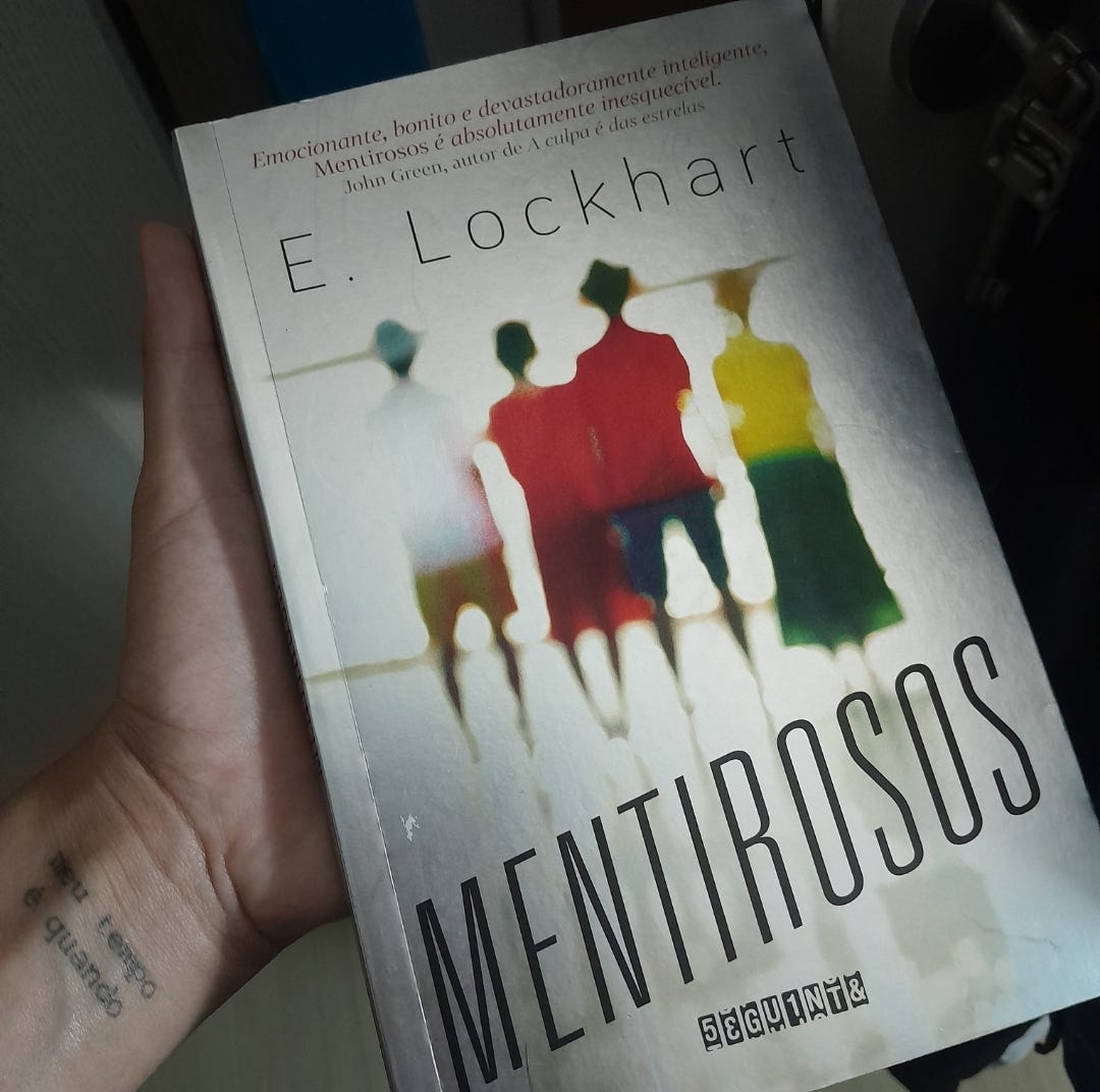 Mentirosos, de E. Lockhart. Li em quatro dias, sendo três deles… | by ...