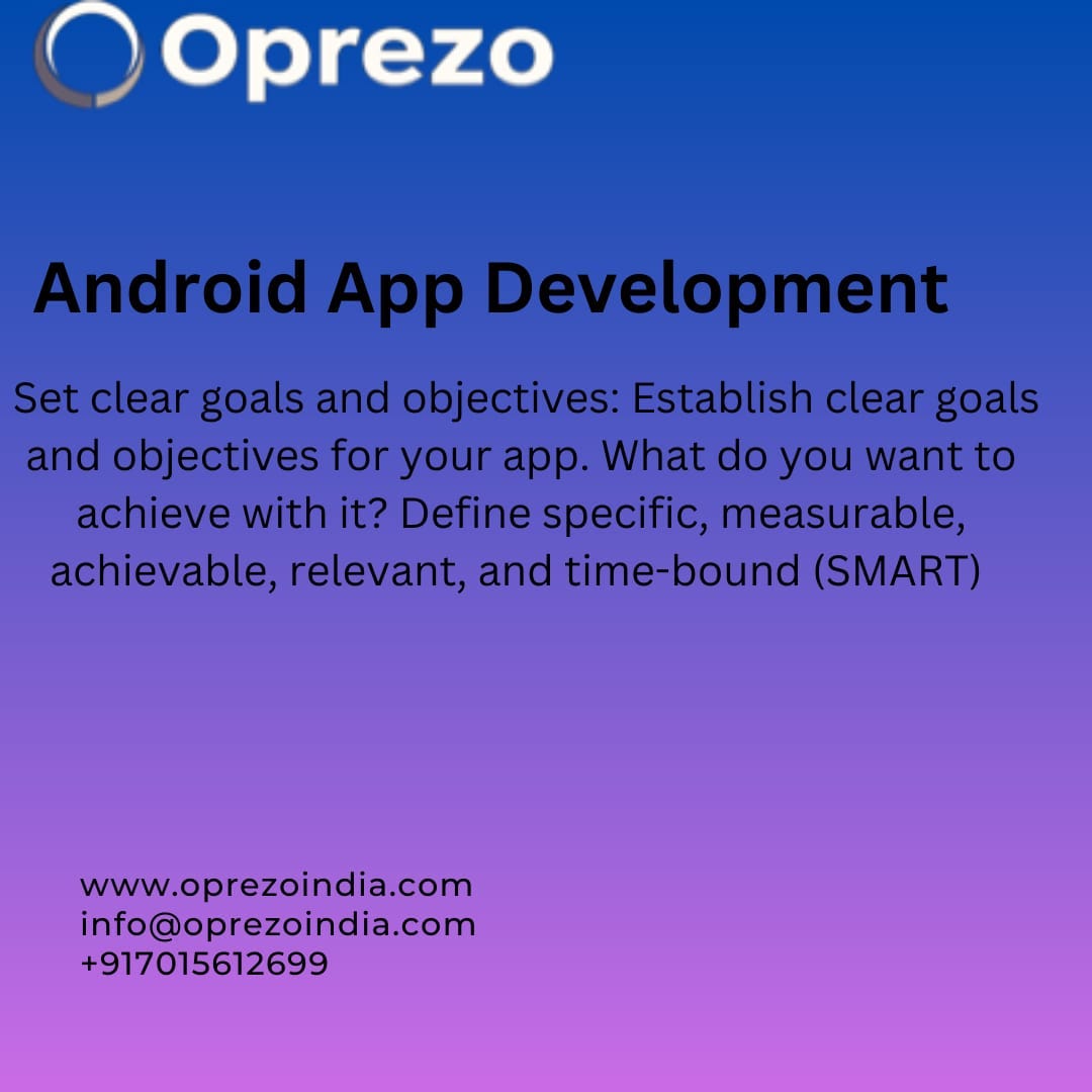 High Performance Android app Development | Oprezo India | by Oprezo India | Medium