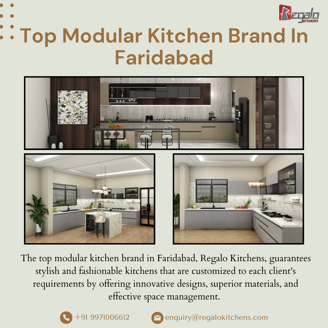 Top Modular Kitchen Brand In Faridabad | Regalo Kitchens - Regalo ...