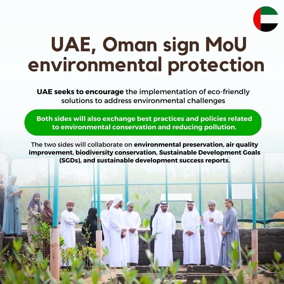 UAE and Oman Join Forces to Boost Environmental Preservation Efforts: A ...