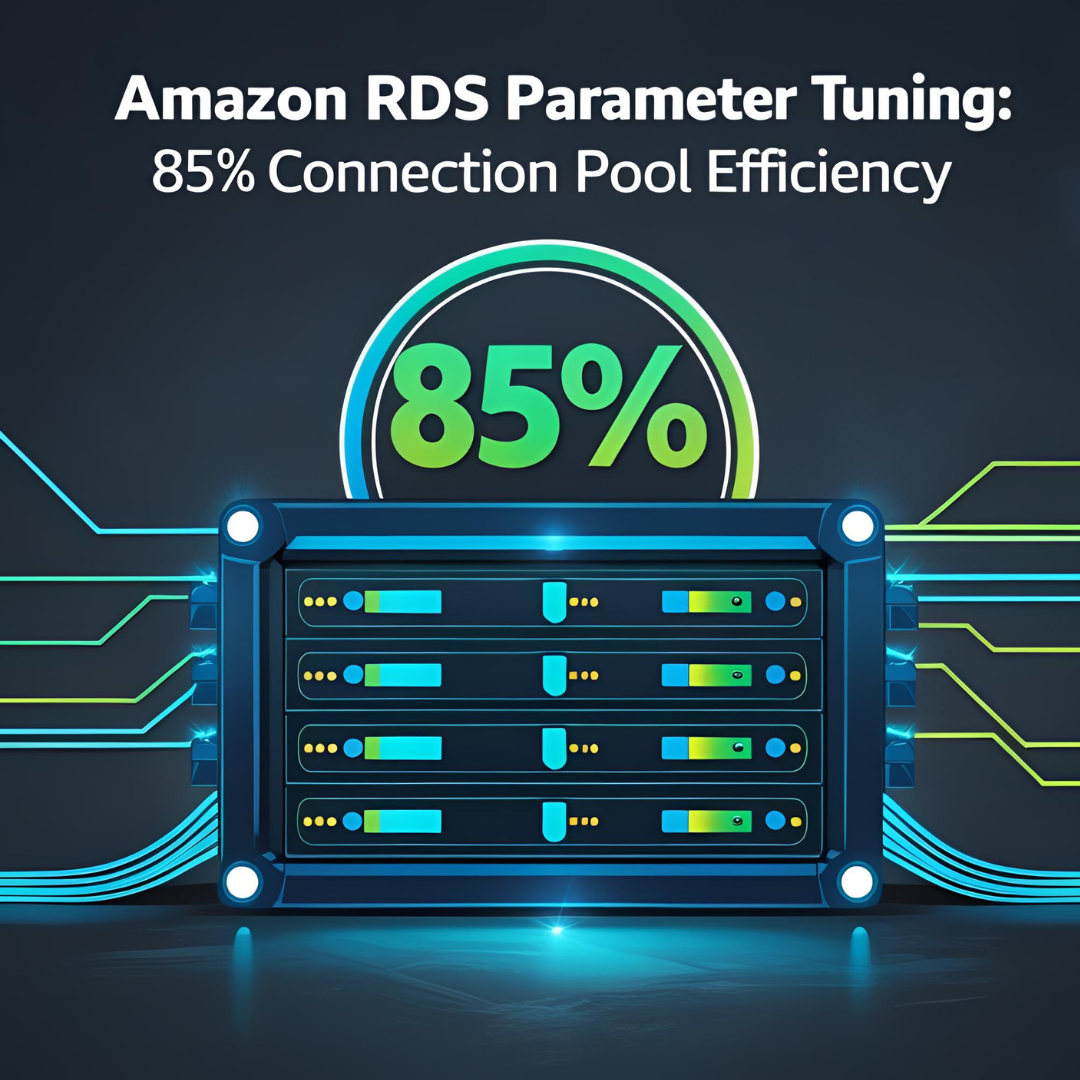 Amazon RDS Parameter Tuning: 85% Connection Pool Efficiency | by Rizqi Mulki | Jun, 2025 | Medium
