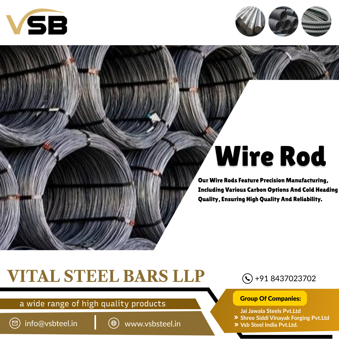 Wire rod manufactures - VSB Steel Bars LLP - Medium