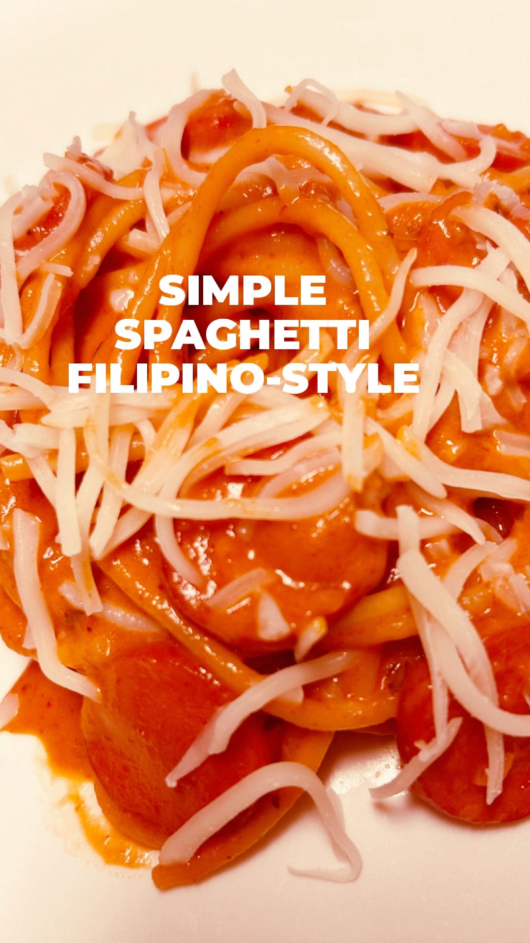 Sweet Filipino Spaghetti. A simple filipino version of making… | by ...