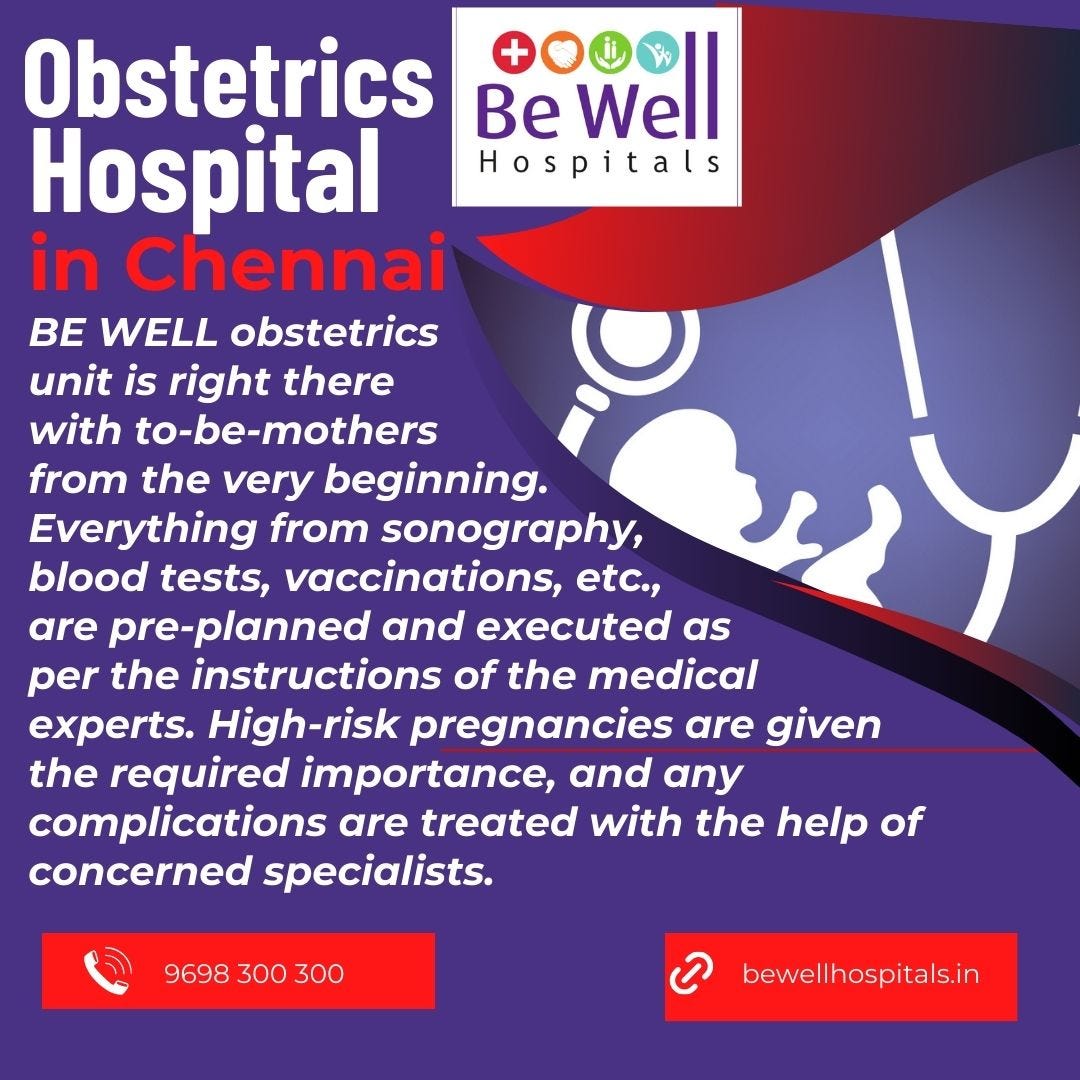 Obstetrics Hospital in Chennai - Be Well Hospitals - Medium