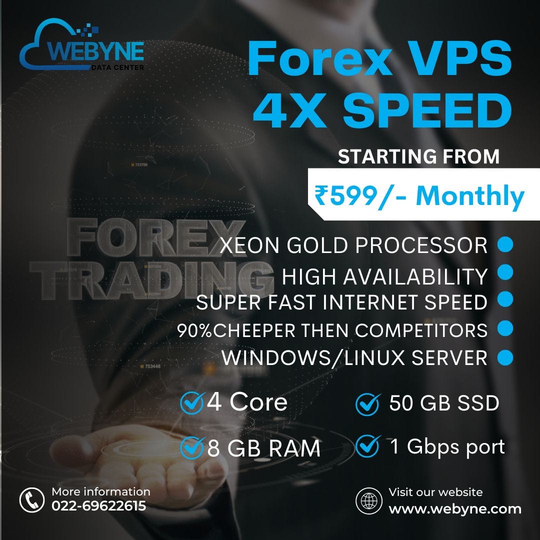 Forex VPS India — Ultra-Fast & Secure Trading - Webyne Data Center - Medium