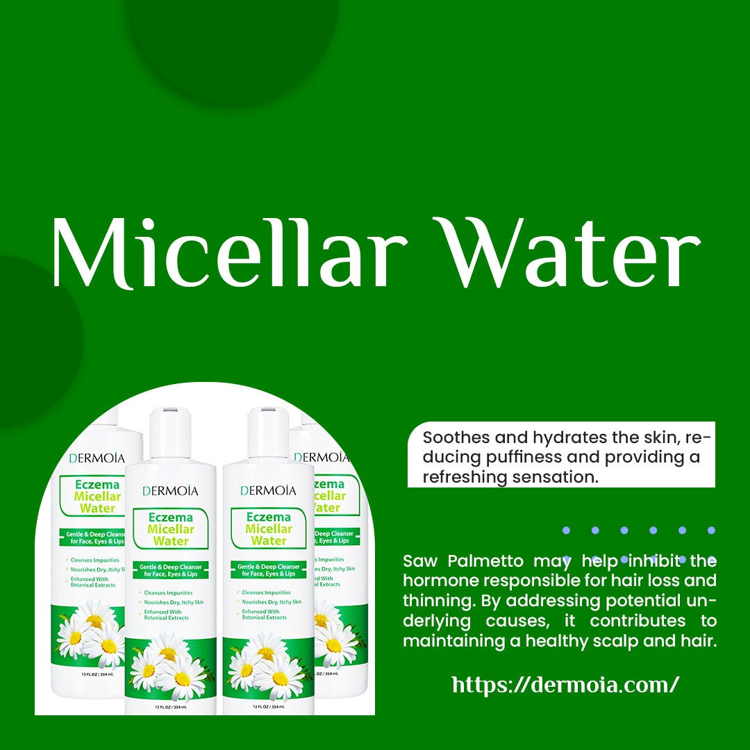 How does the Dermoia Micellar Water strengthen the skin’s natural ...