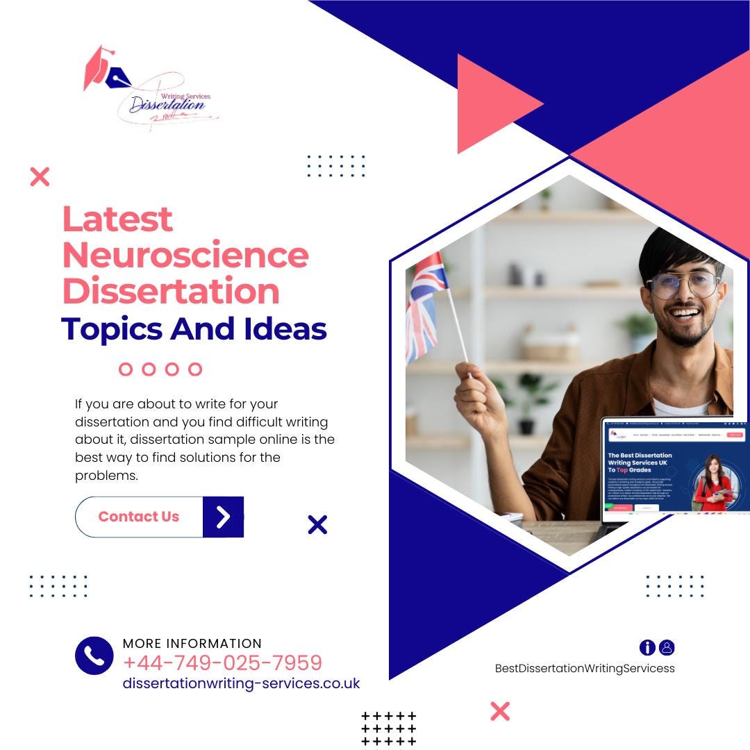 Latest Neuroscience Dissertation Topics | by Dissertation Writing ...