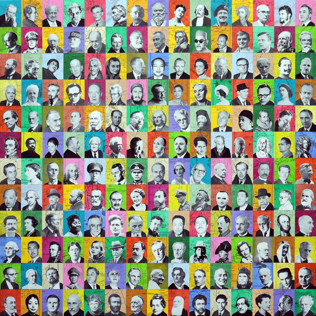 (In)famous Crowd — History in 180 Faces | by Iban Van der Zeyp | ARTS o ...