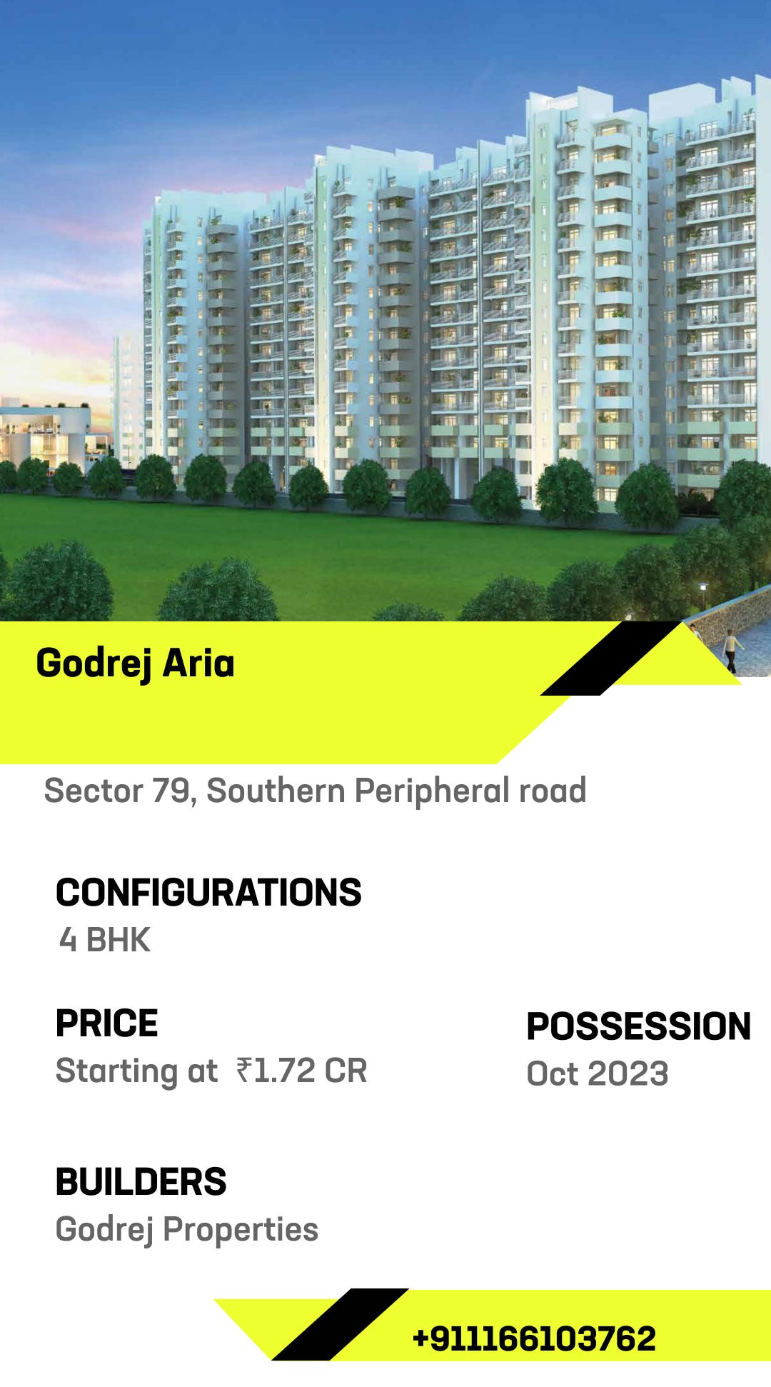 Godrej Aria — 4 BHK Homes in Gurugram | Dwello - sai patil - Medium