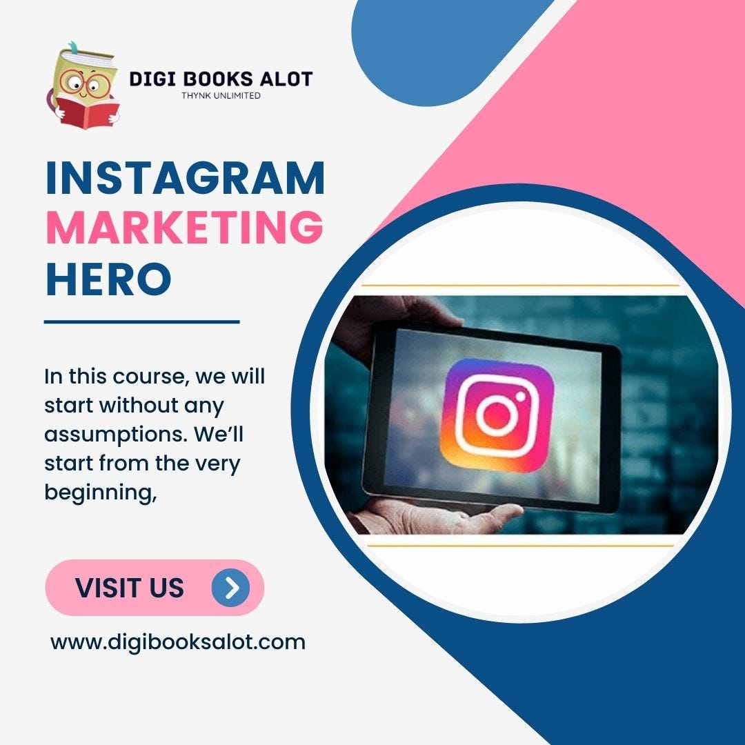 Instagram Marketing Hero - Digi Books Alot - Medium