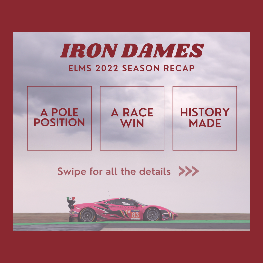 Iron Dames make history: ELMS season recap - Keira Doody - Medium