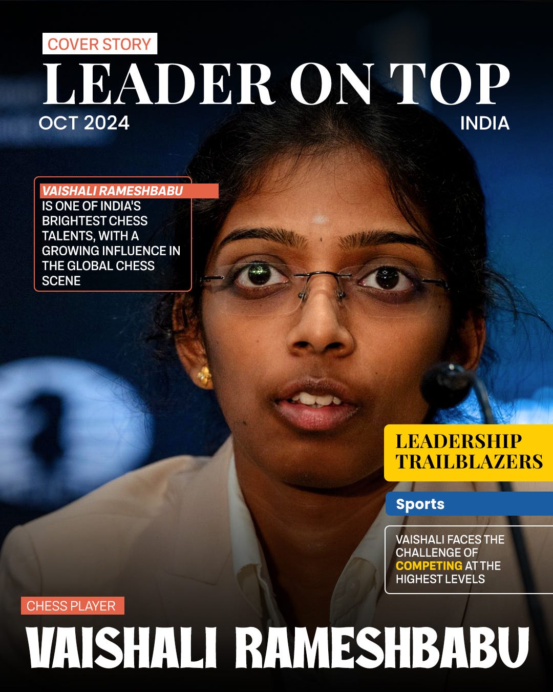 New Rising star in the Indian chess, Vaishali RameshBabu | by ...