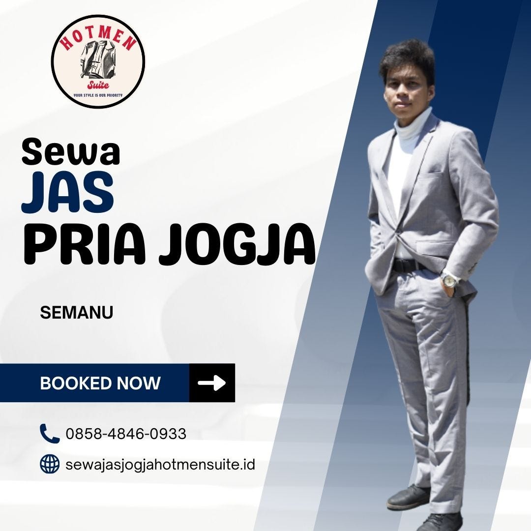 0858–4846–0933 (SEWA JAS JOGJA HOTMEN SUITE), sewa jas pria jogja Semanu | by Wulryan Tronu ...