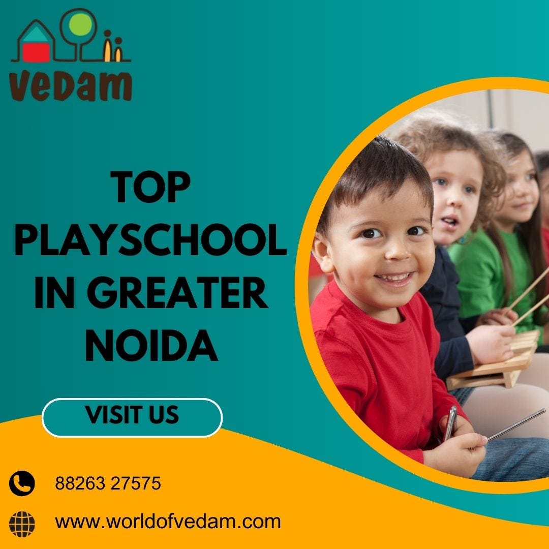 Top Playschool in Greater Noida - Vedam Preschool - Medium