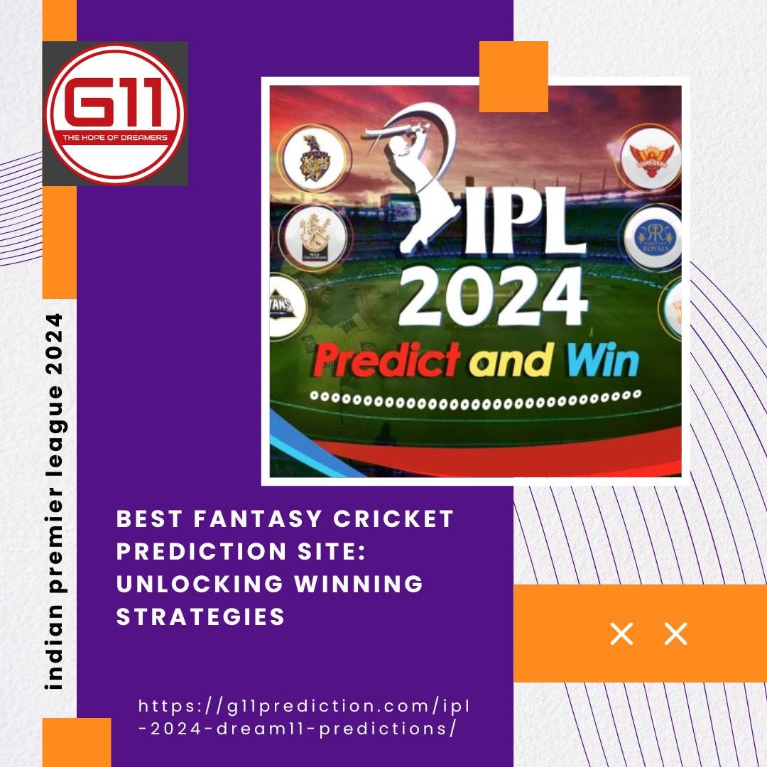 Best Fantasy Cricket Prediction Site: Unlocking Winning Strategies | by ...