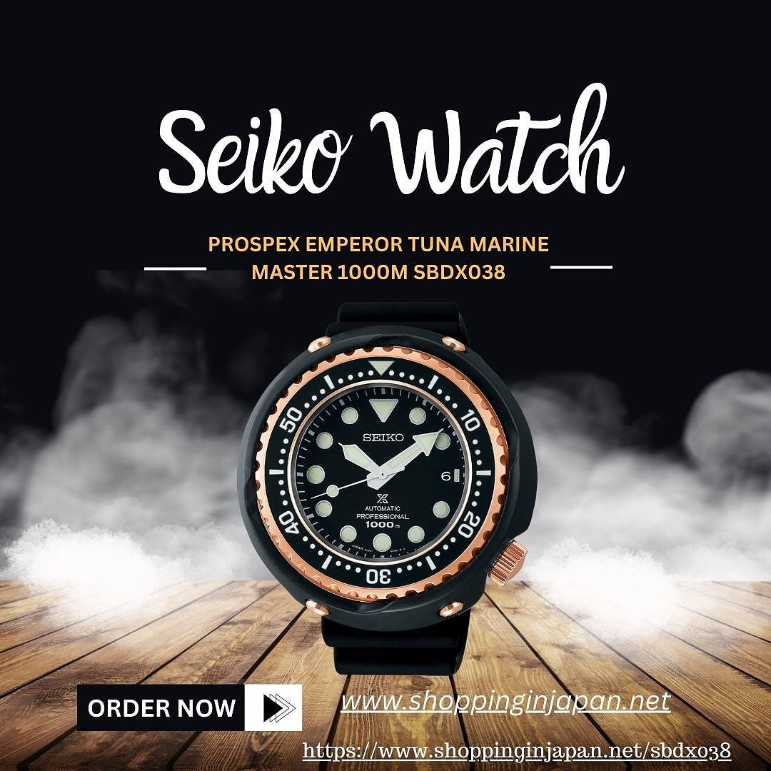 Prospex Emperor Tuna Marine Master 1000m SBDX038 - Shopping In Japan ...