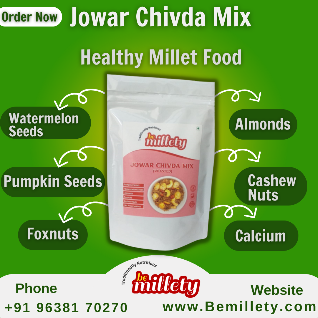 Buy Online Jowar Chivda Mix - Bemillety - Medium