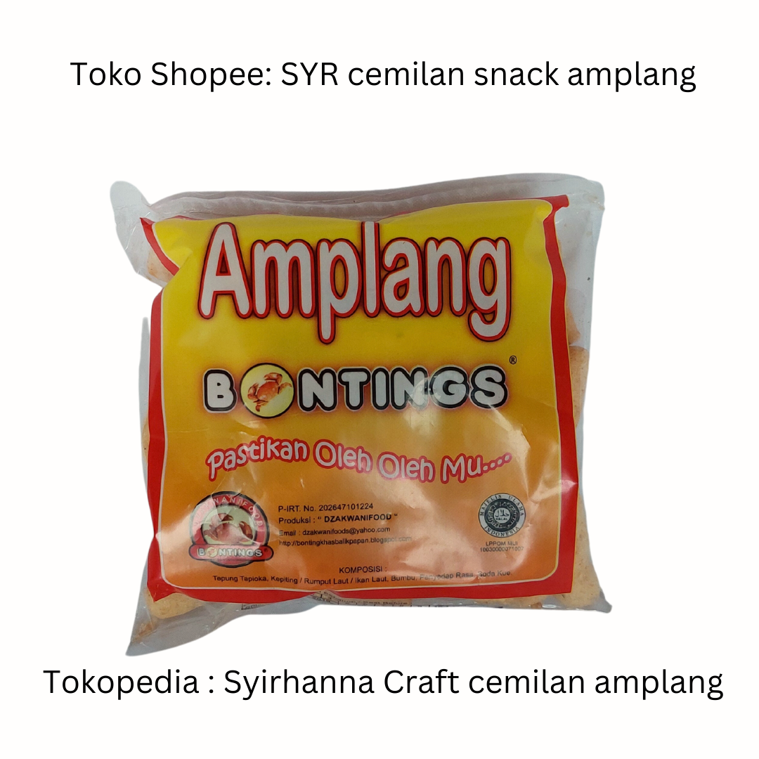 200 GRAM CEMILAN AMPLANG ASLI RASA ORIGINAL IKAN TENGIRI, | by SYR ...