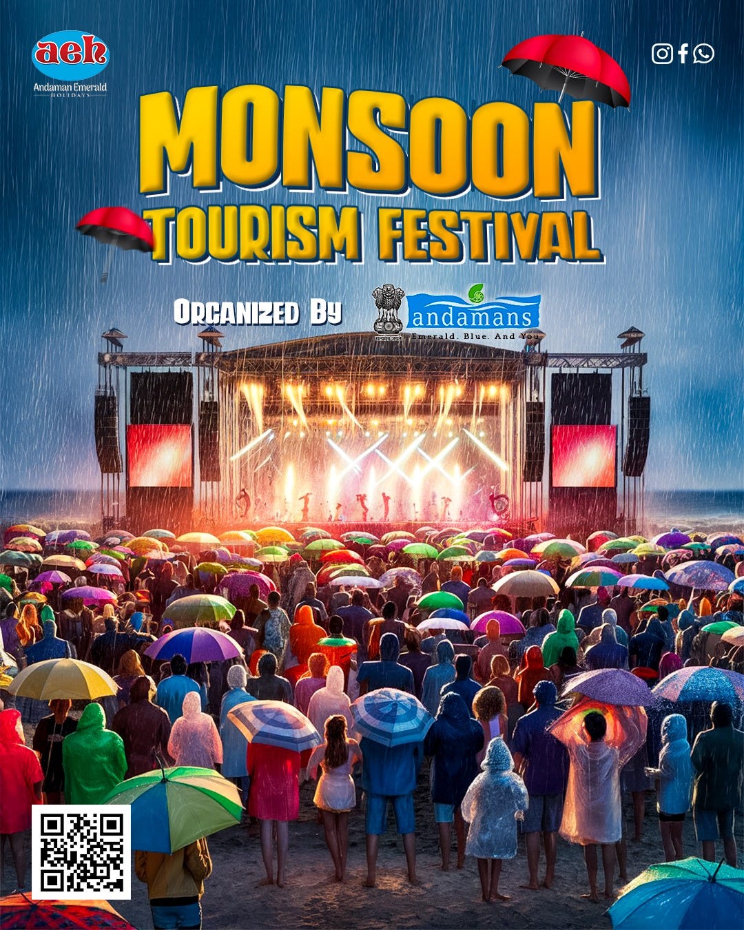 Monsoon Tourism Festival 2024 - Andaman Emerald Holidays - Medium