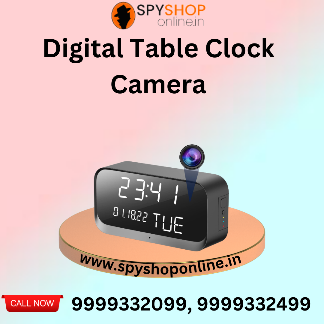 Why Choose Spy Digital Table Clock Camera? | by Spy Shop Online | Medium