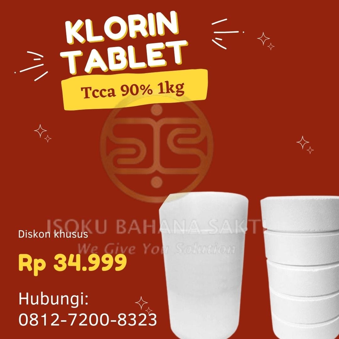 Jual Klorin Tablet Isoku Bahana - Rafifisoku - Medium