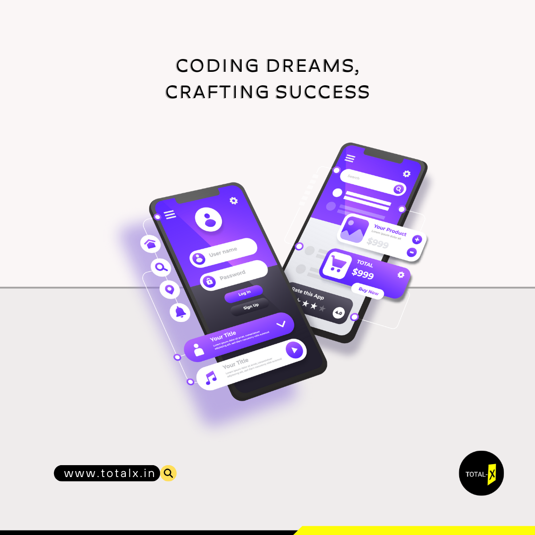 Coding dreams crafting success | total-x | app development company | by Totalxsoftware | Medium