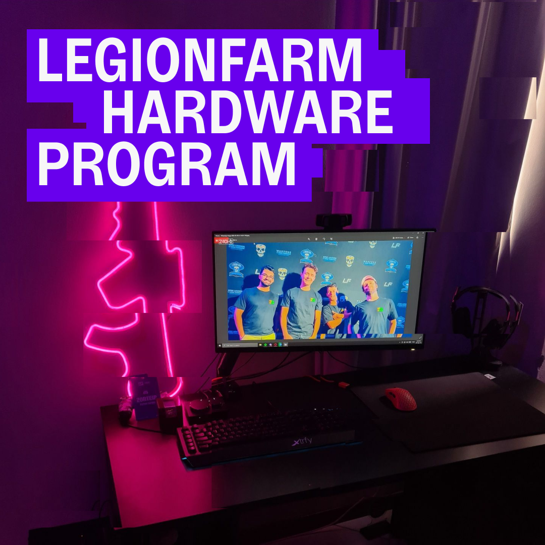 Legionfarm Hardware Program. Part 2 | by Legionfarm | Medium