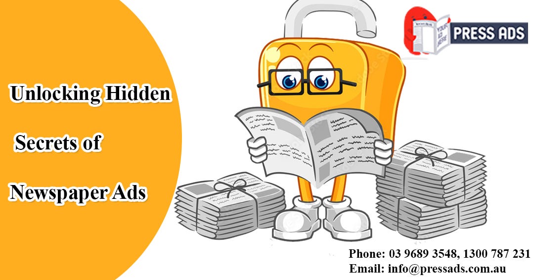 Unlocking Hidden Secrets of Newspaper Ads | by MiaGrace | Medium