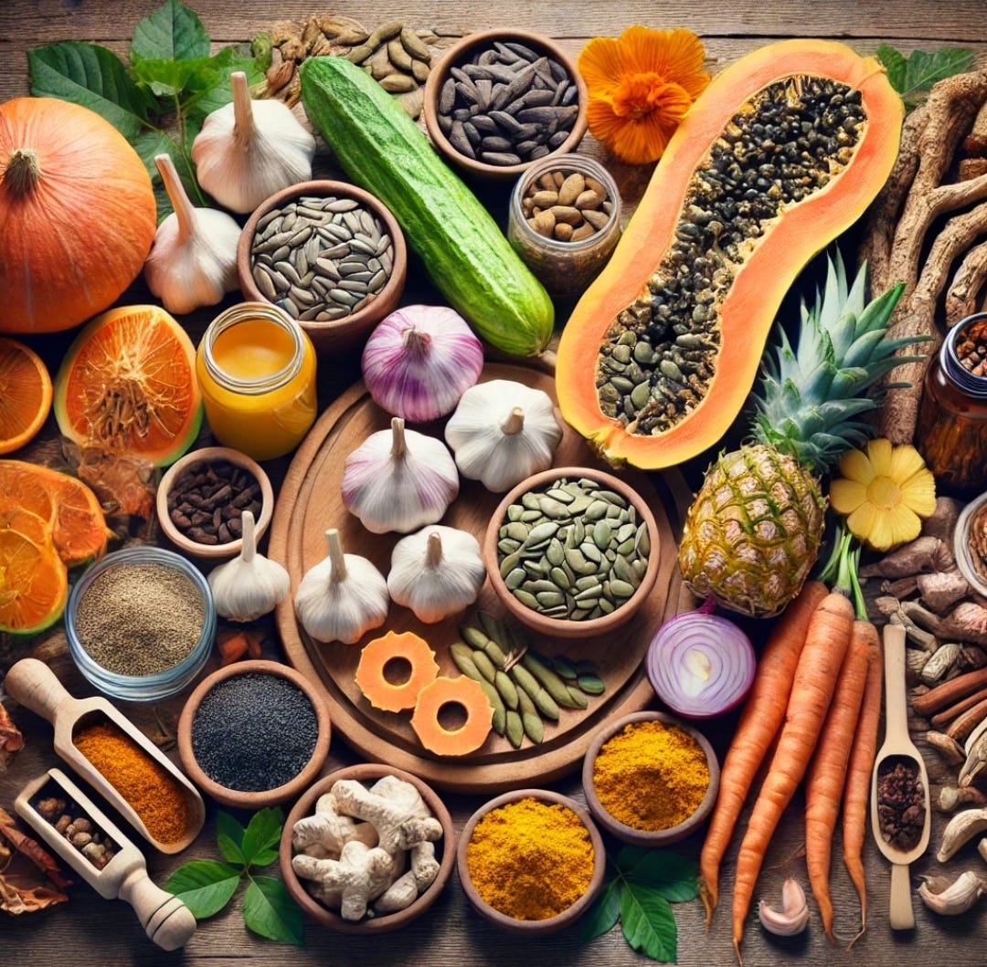 Parasite-Free: The Best Foods and Supplements for Natural Detox | by ...