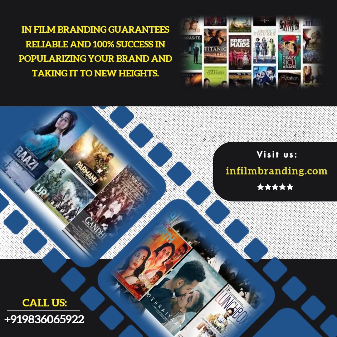 Facts About In Film Branding Agencies In Mumbai | by Infilmbranding ...