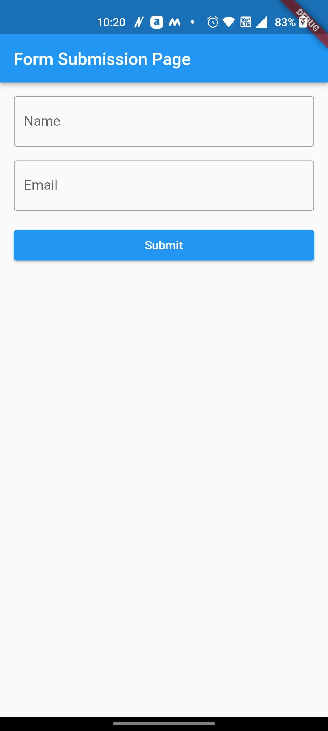 Designing a form submission screen in Flutter: How to create an effective and user-friendly form ...