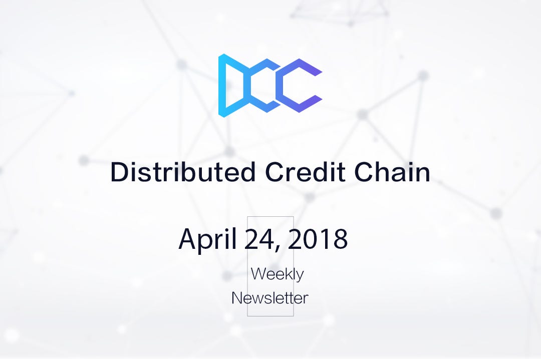 DCC Weekly Update — April 24, 2018 | by DCC Official | Medium