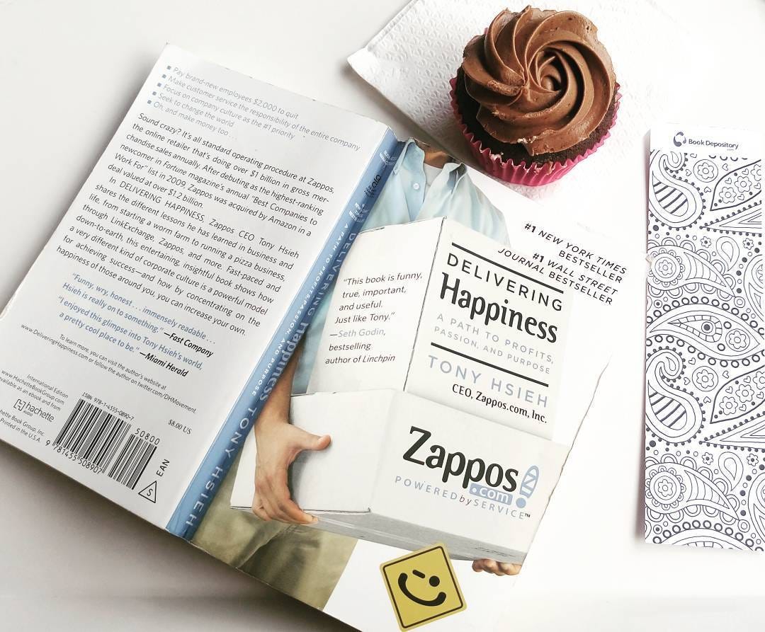 Book Thoughts — Delivering Happiness by Tony Hsieh | by Sumudu ...