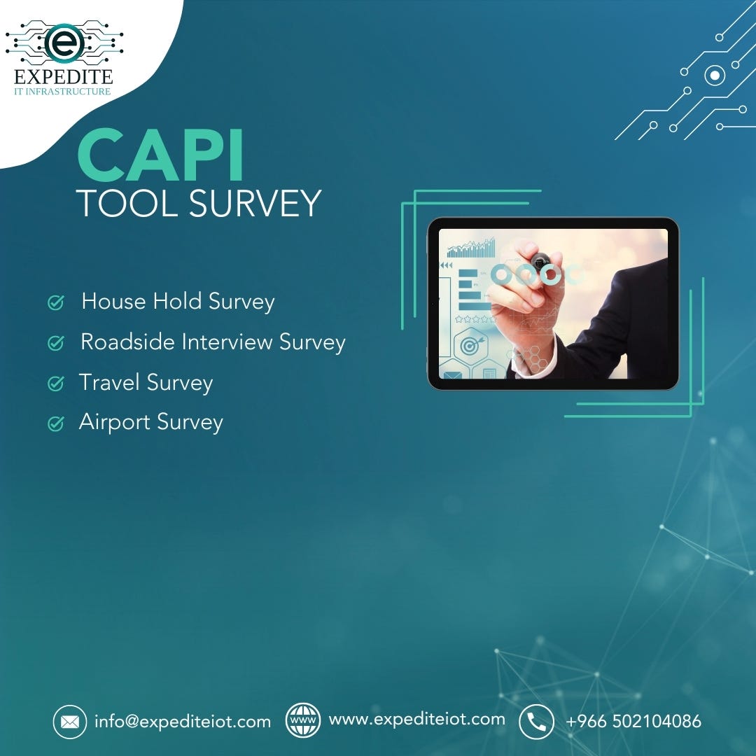 CAPI Software and Offline Survey Applications: Redefining the way we collect data across Jeddah ...