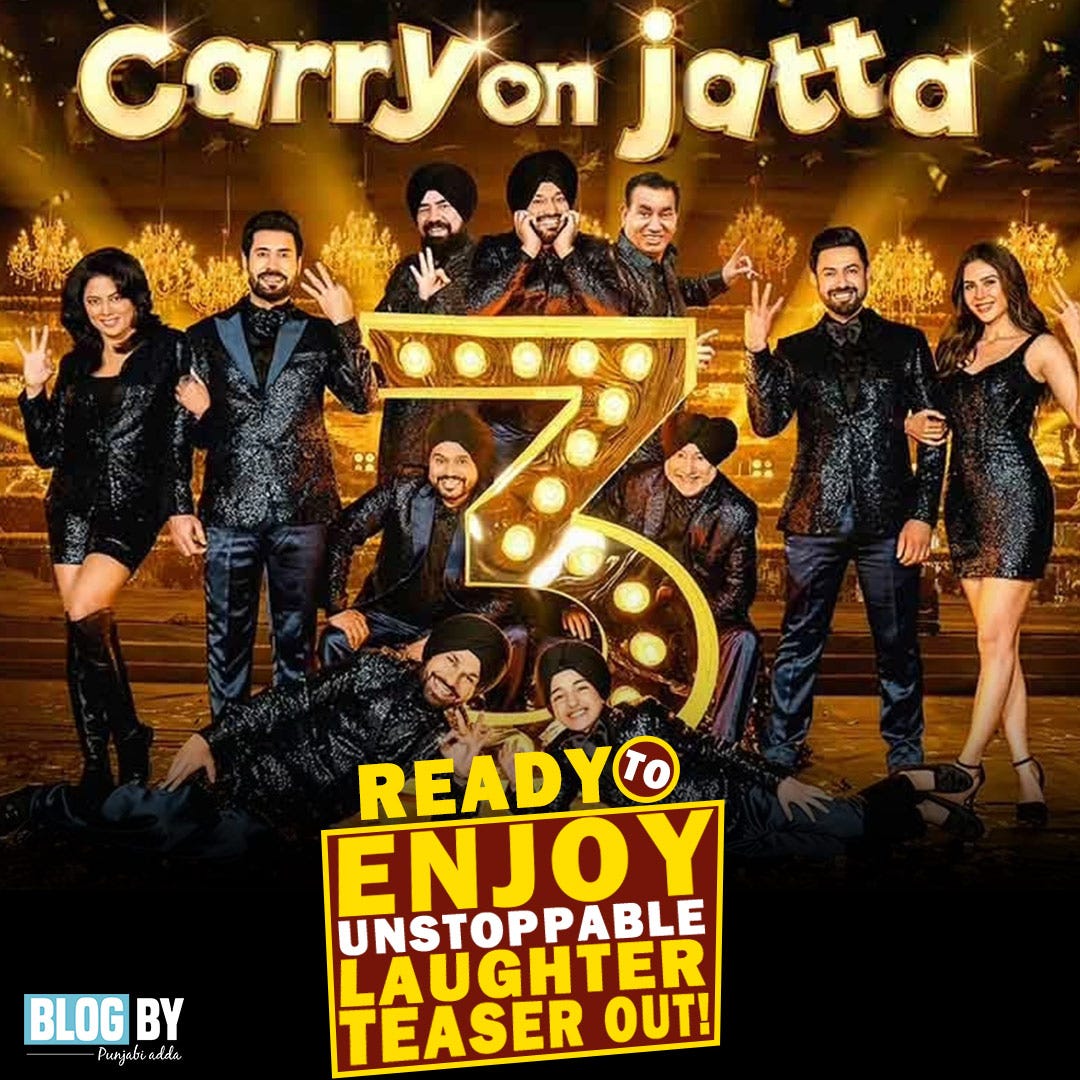 carrCarry On Jatta 3 — Punjabi Adda Blog - Diksha Shetty - Medium