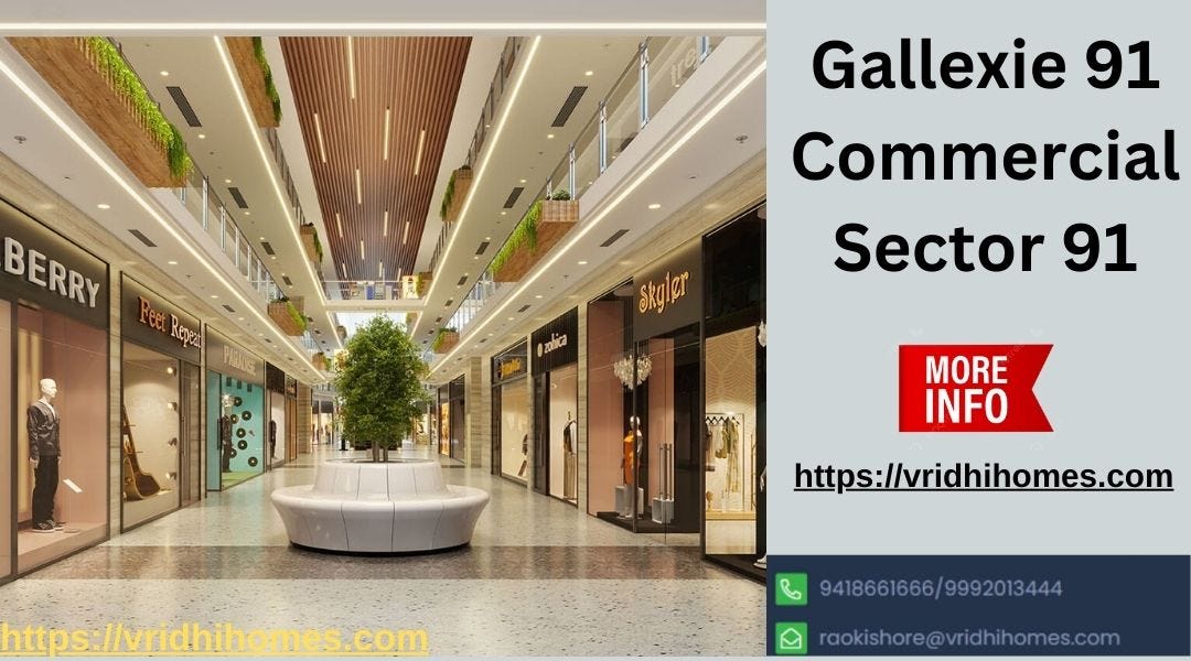 Gallexie 91 Commercial Sector 91. - Vridhiempire - Medium