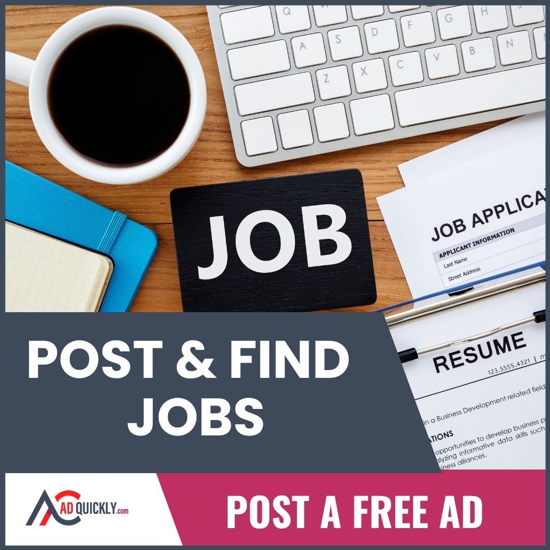 Real People. Real Jobs. Find Work That Fits on AdQuickly.com | by Ad ...