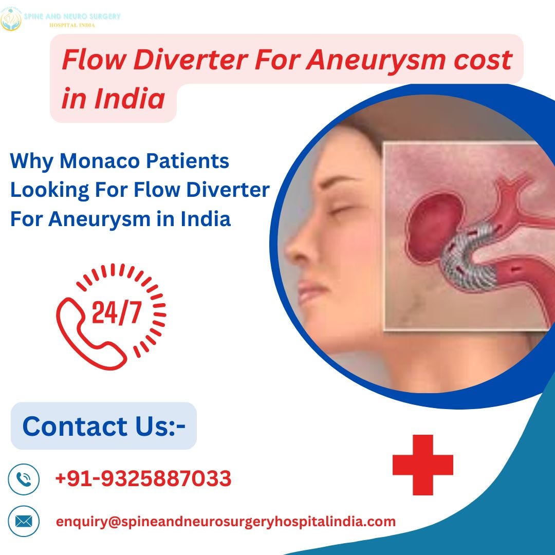 Why Monaco Patients Looking For Flow Diverter For Aneurysm in India ...