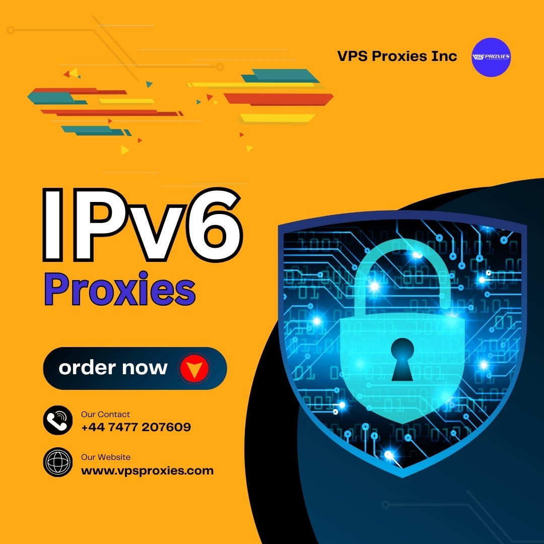 𝐔𝐧𝐥𝐨𝐜𝐤 𝐭𝐡𝐞 𝐏𝐨𝐰𝐞𝐫 𝐨𝐟 𝐈𝐏𝐯𝟔: 𝐏𝐫𝐨𝐱𝐲 𝐘𝐨𝐮𝐫 𝐖𝐚𝐲 𝐭𝐨 𝐏𝐫𝐢𝐯𝐚𝐜𝐲 | by Vpsproxies | May, 2024 | Medium