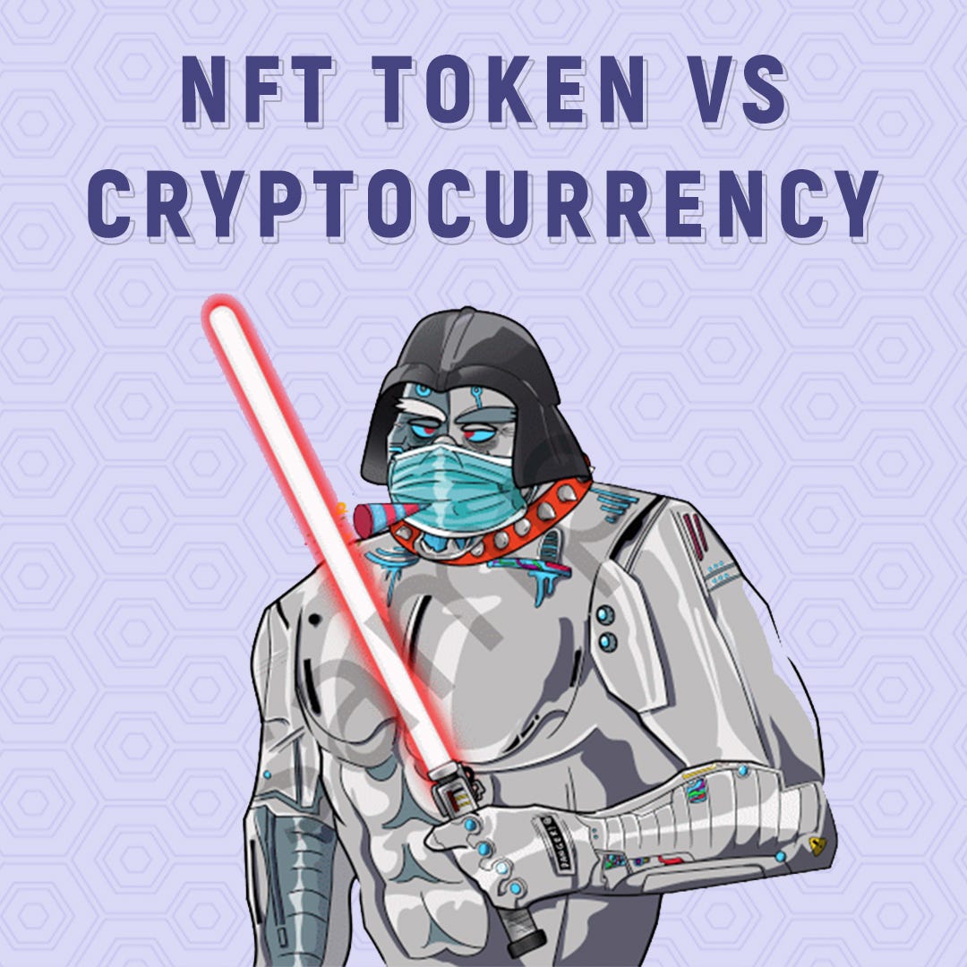 NFT Token vs Cryptocurrency. Non-Fungible Token (NFT) | by Krazykong ...