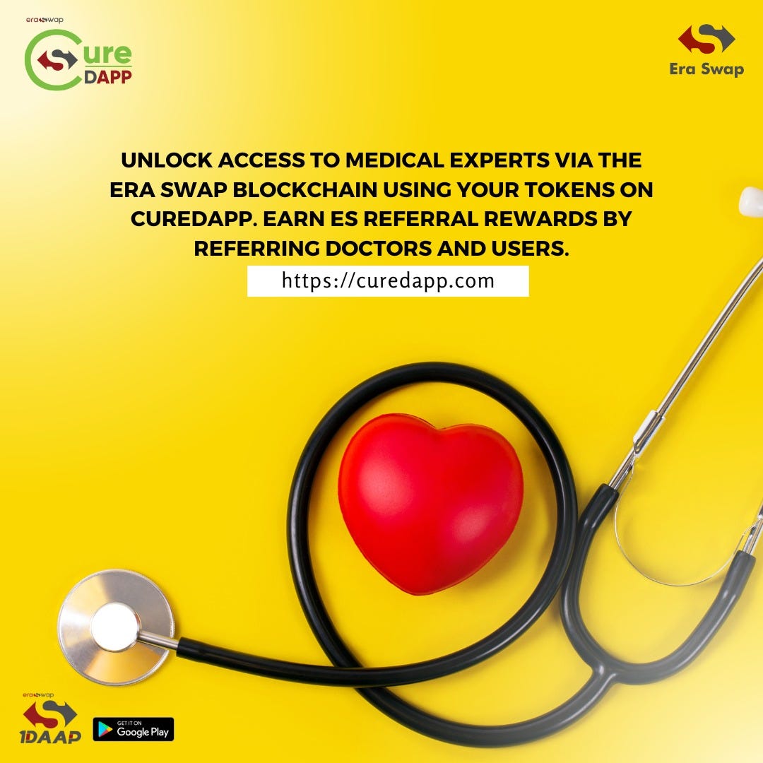 Unlock access to medical experts via the Era Swap Blockchain using your ...