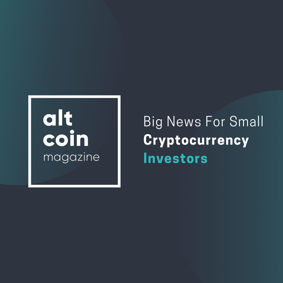 Big News For Small Cryptocurrency Investors | by Doug Sandlin | The ...