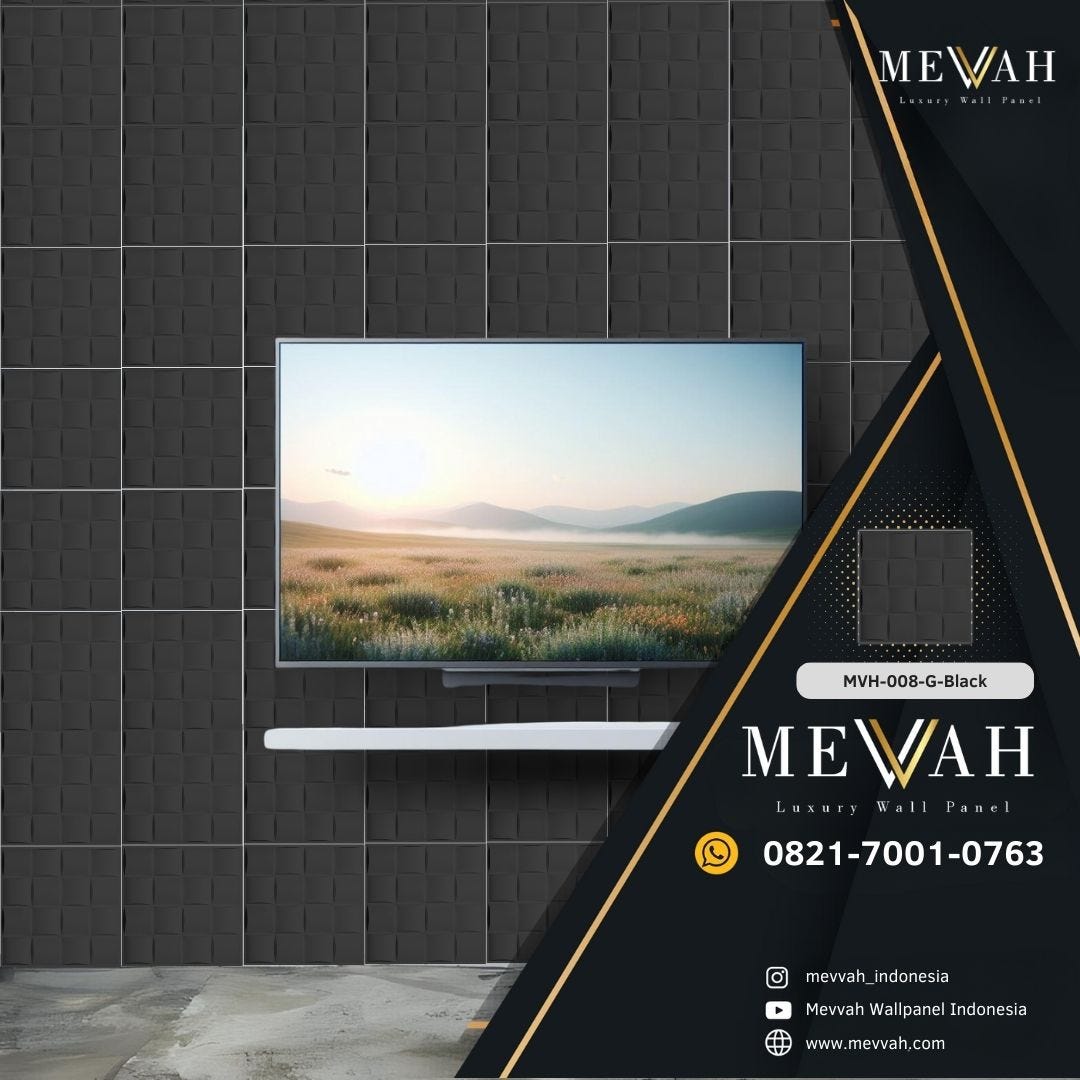 ELEGAN..!! WA 0821 7001 0763 (MEVVAH) Workshop Wall Panel PVC 3 Dimensi ...