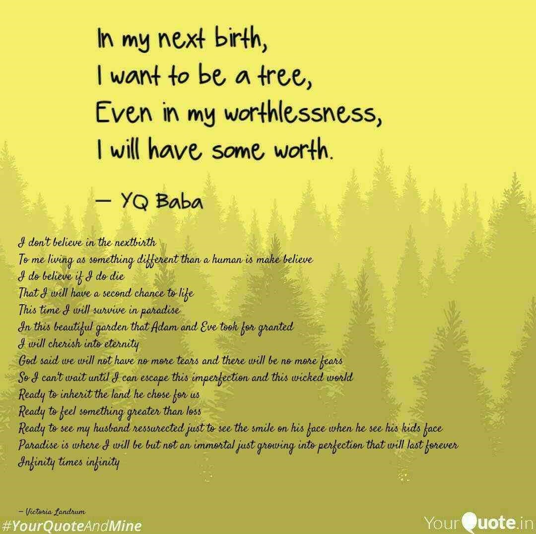 Next Birth? No! Paradise A Life Everlasting - Victoria Landrum - Medium
