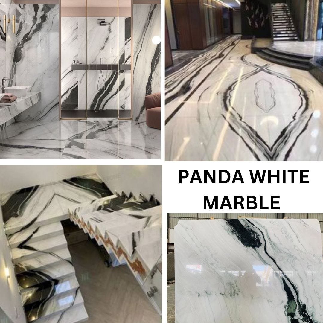 WOW! WORLD 🌎 OF WHITE MARBLE! TODAY’S WHITE MARBLE-EXOTIC PANDA WHITE MARBLE: | by Bhandari ...